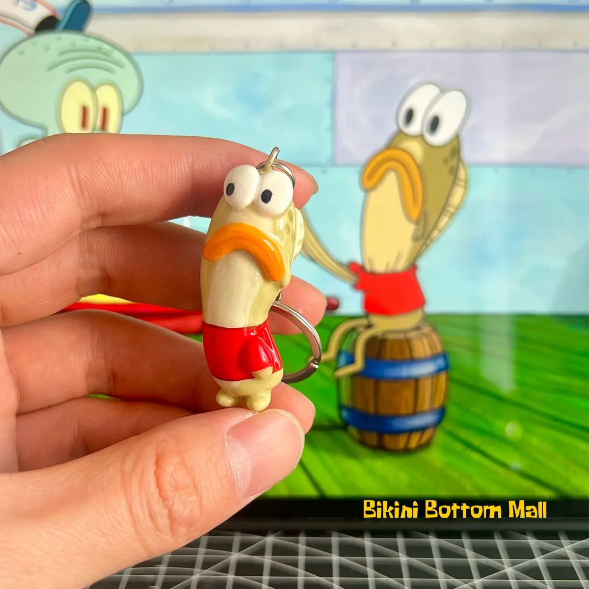 SpongeBob Fish Keychain - Incidental 105 Frank