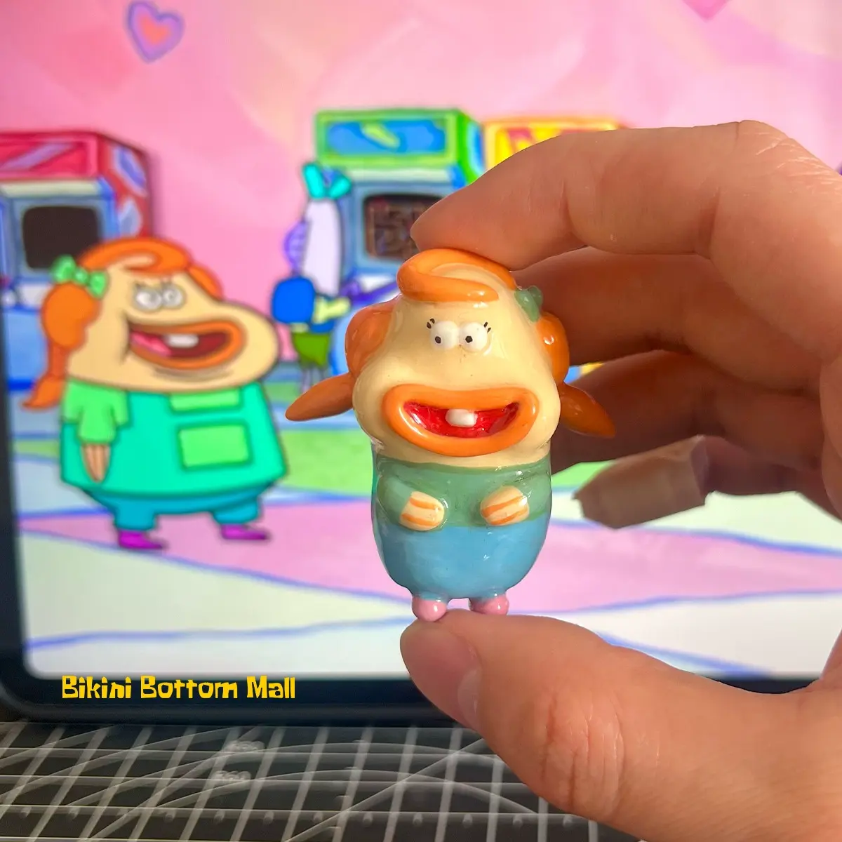 SpongeBob Fish Keychain - Incidental 111 Kamp Koral