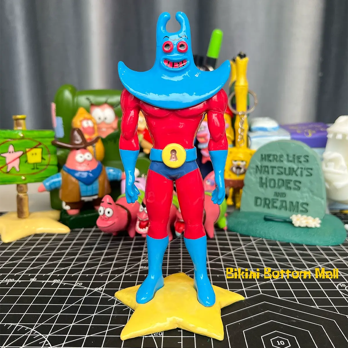 SpongeBob Man Ray Clay Figure
