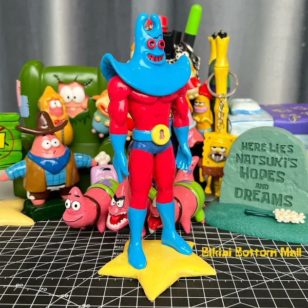 SpongeBob Man Ray Clay Figure