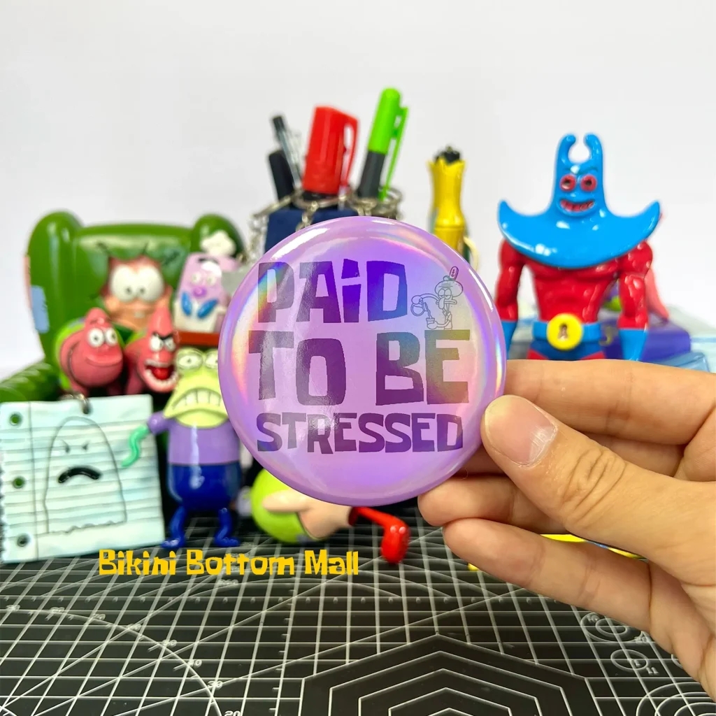 Squidward Quote Button Set (7 PCS)